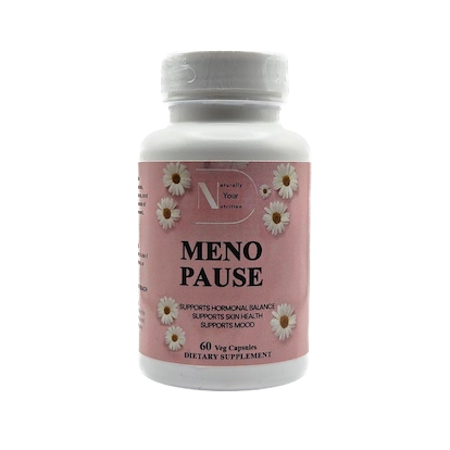 Naturally Your Nutrition Meno-Pause 60 Veg Capsules – Olive May Health Food