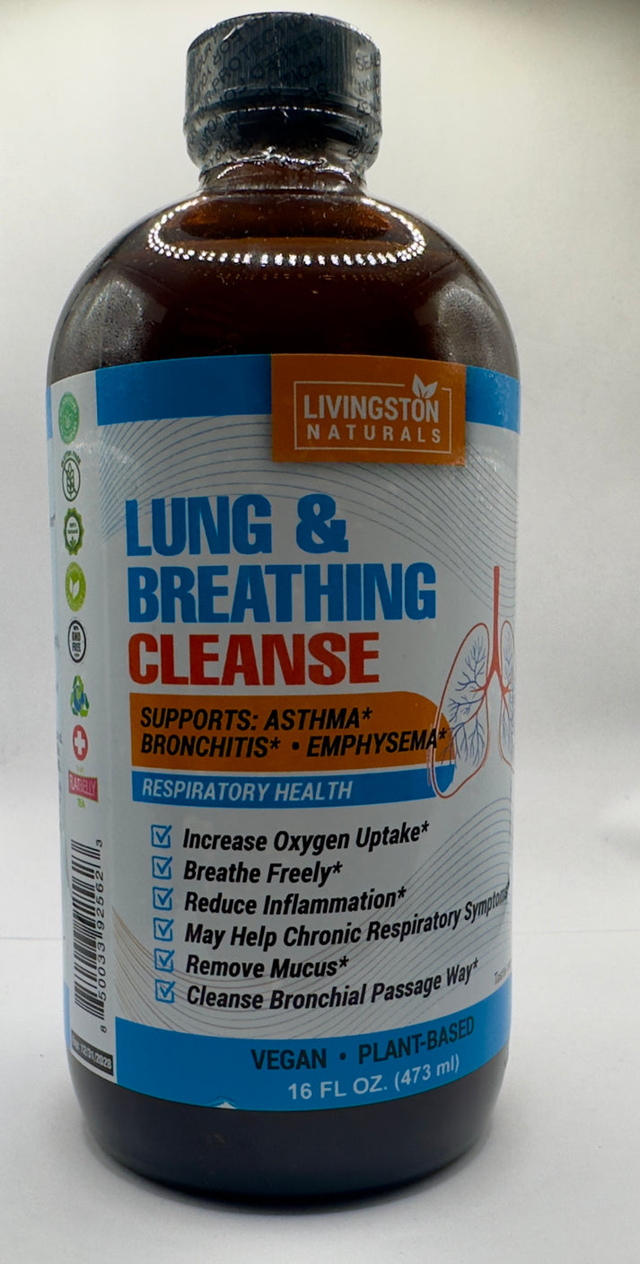 Livingston Natural Lung & Breathing Cleanse Supplement – Olive May ...