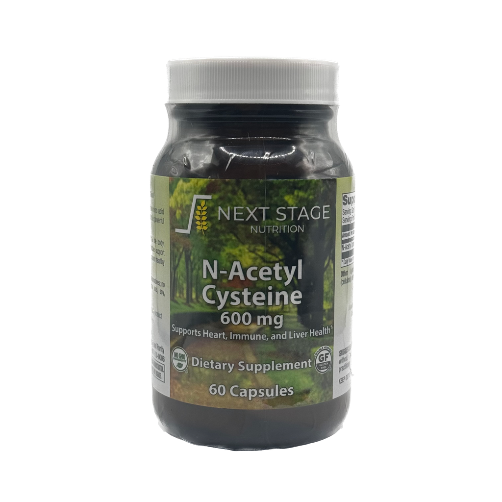 Next Stage N-Acetyl Cysteine 600 mg 60 Capsules – Olive May Health Food